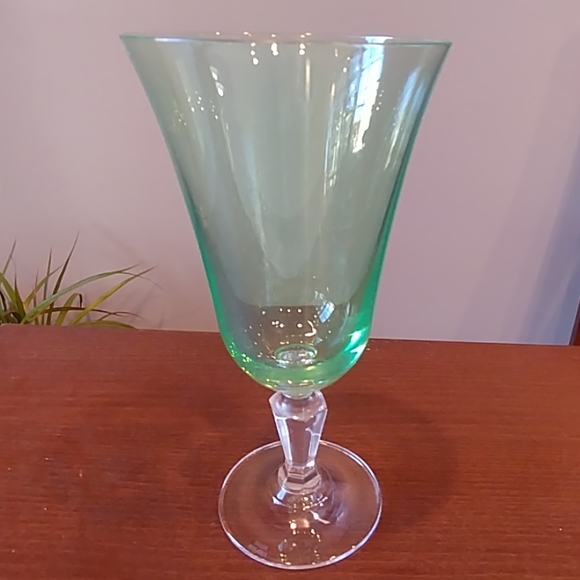 Miler Rogaska | Dining | Miller Rogaska Ice Tea Green Goblets Crystal ...